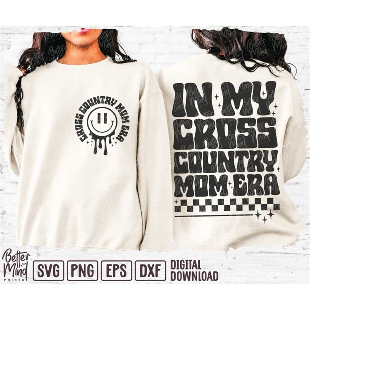 In My Cross Country Mom Era SVG, PNG, Cross Country Mom Svg, | Inspire ...