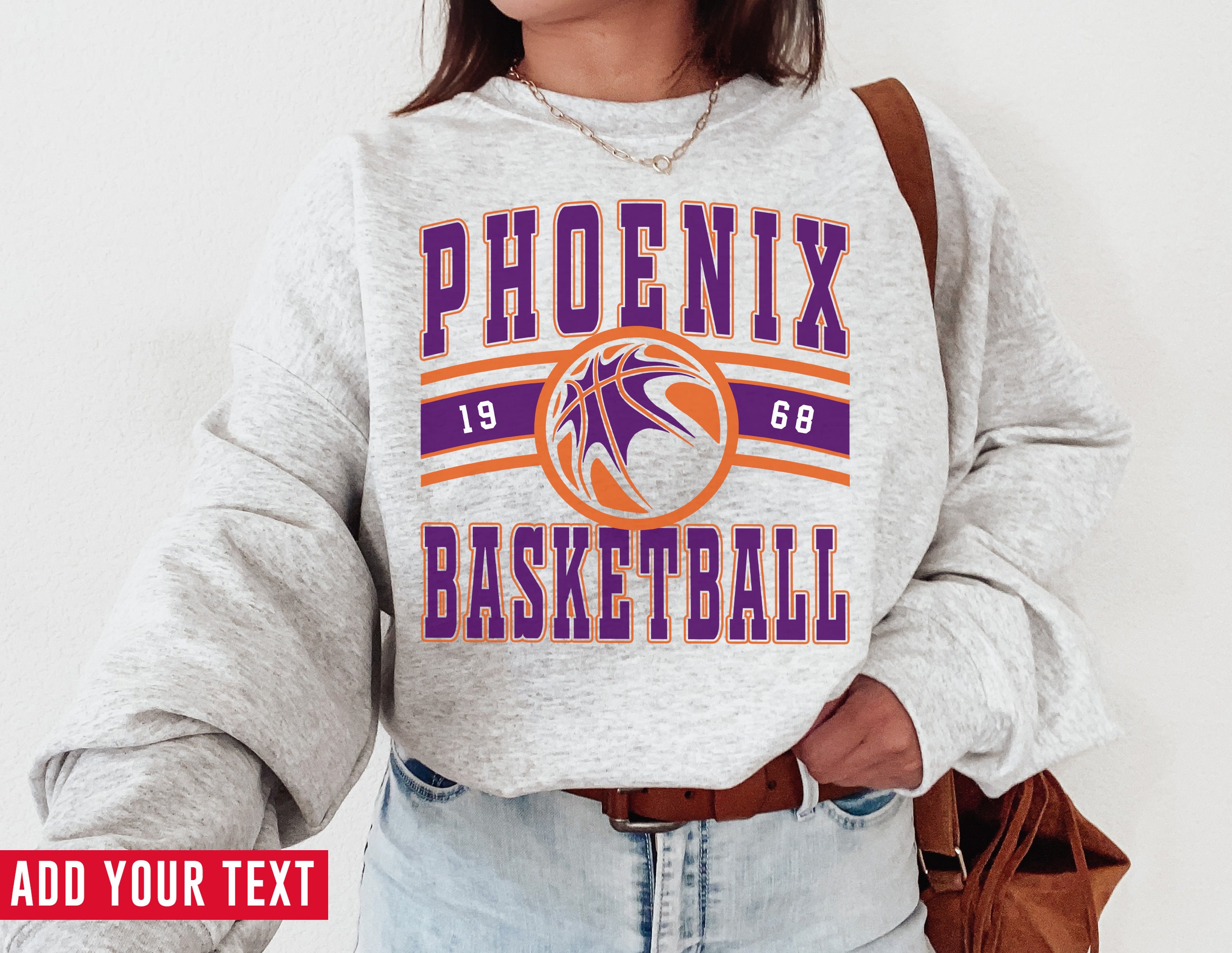 Vintage Phoenix Basketball Sweatshirt T-Shirt, Phoenix Sun S | Inspire ...