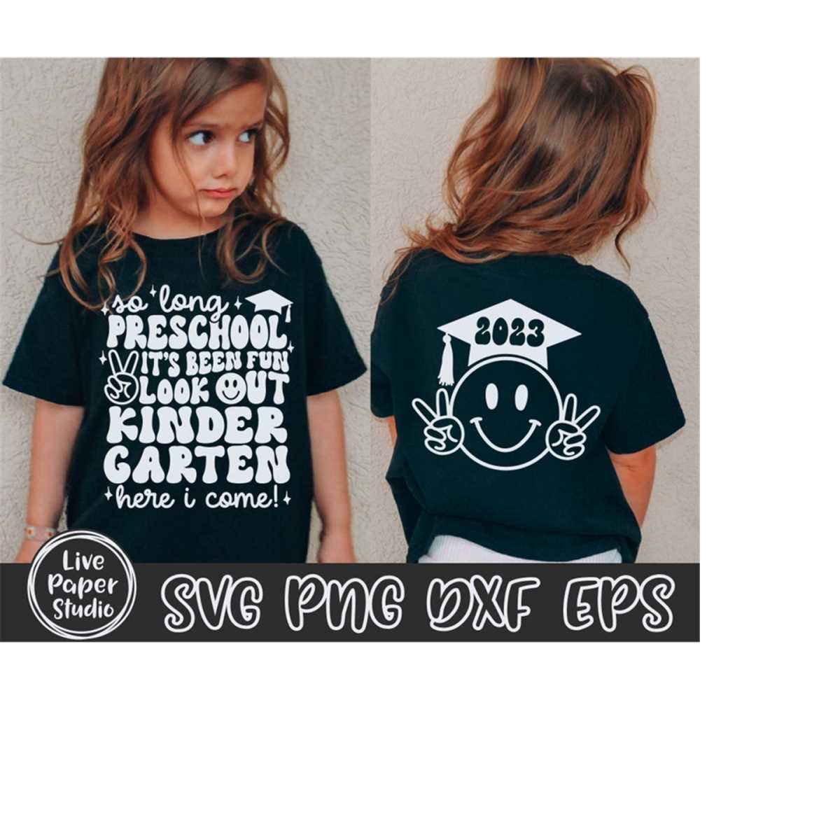 So Long Preschool SVG, Preschool Graduation SVG, Kindergarte - Inspire ...