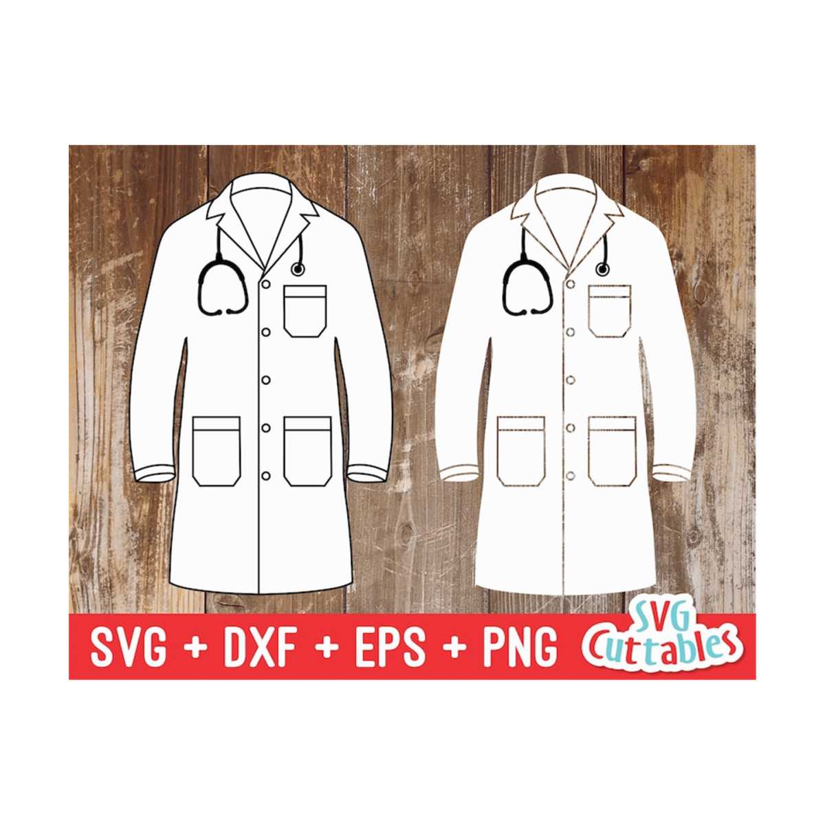 Doctor Coat svg - Doctor svg - dxf - eps - png - Cut File - | Inspire ...