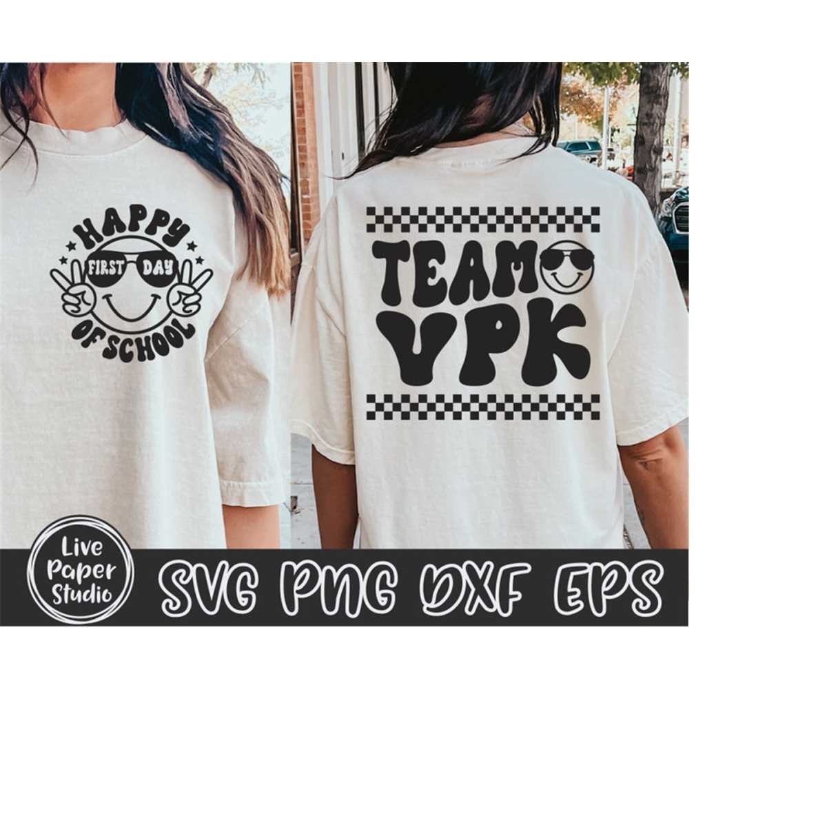 Retro Team VPK Svg, VPK Squad Svg, First day of School Svg, | Inspire ...