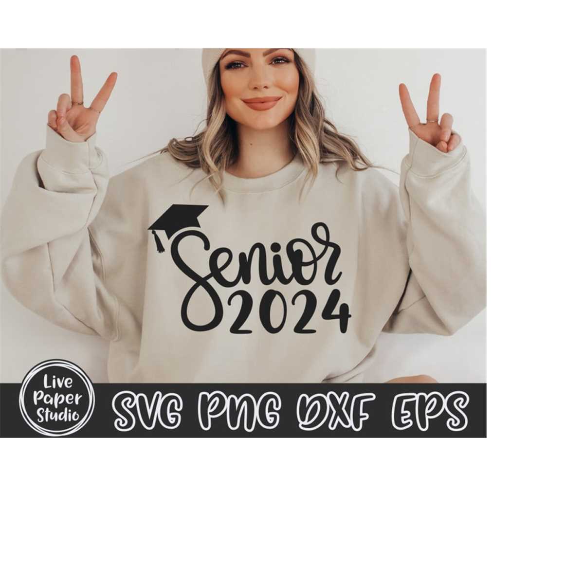 Senior 2024 Svg, Class of 2024, 2024 Graduate, Seniors, Grad | Inspire ...