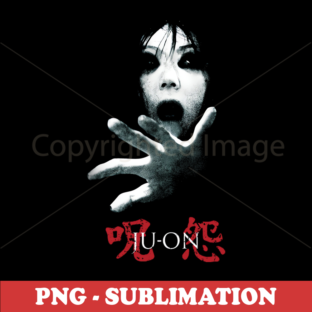 JU-ON The Grudge Sublimation Design - Japanese Horror - Terr | Inspire ...