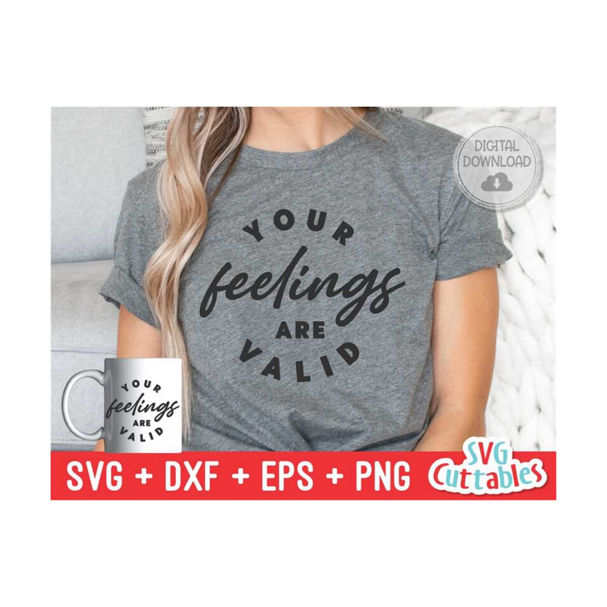 Your Feelings Are Valid svg - Mental Health svg - dxf - eps - Inspire ...