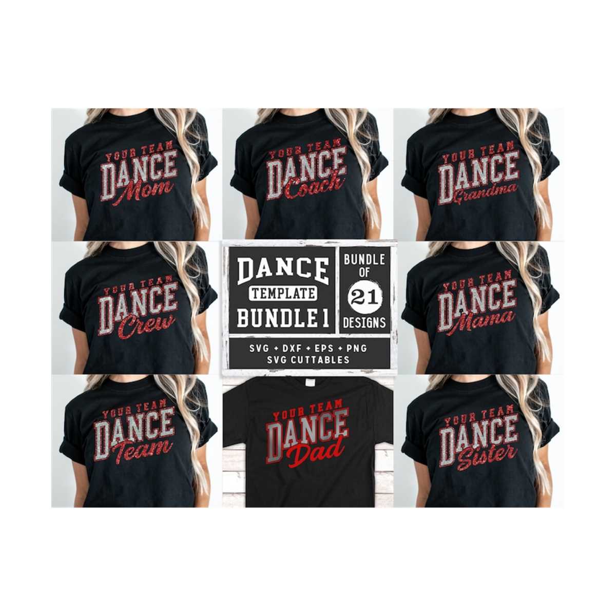 Dance svg Template Bundle 1 -Dance Cut Files - Dance Bundle - Inspire ...