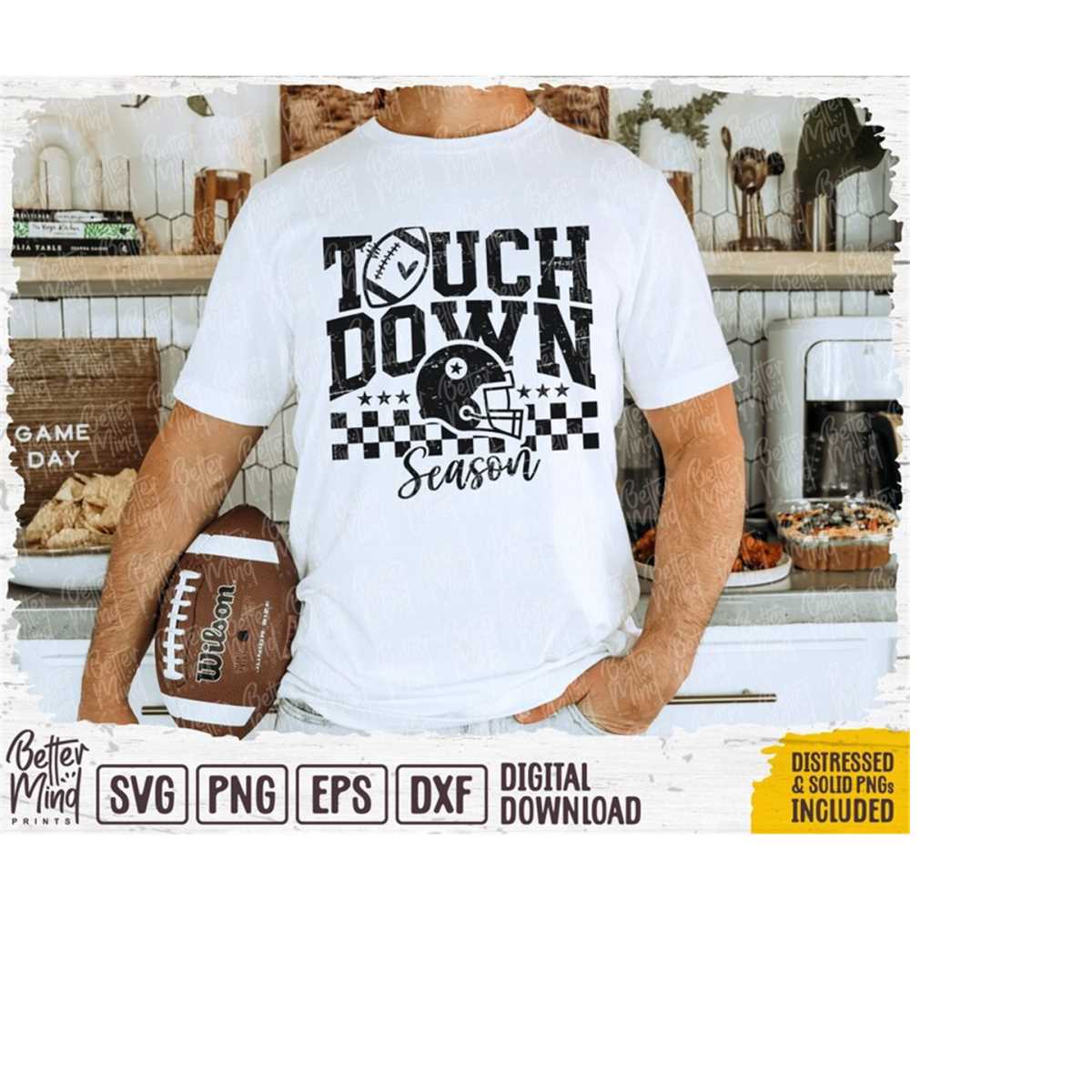 Touchdown SVG, Touchdown Season Svg, Football Season svg, Ga | Inspire ...