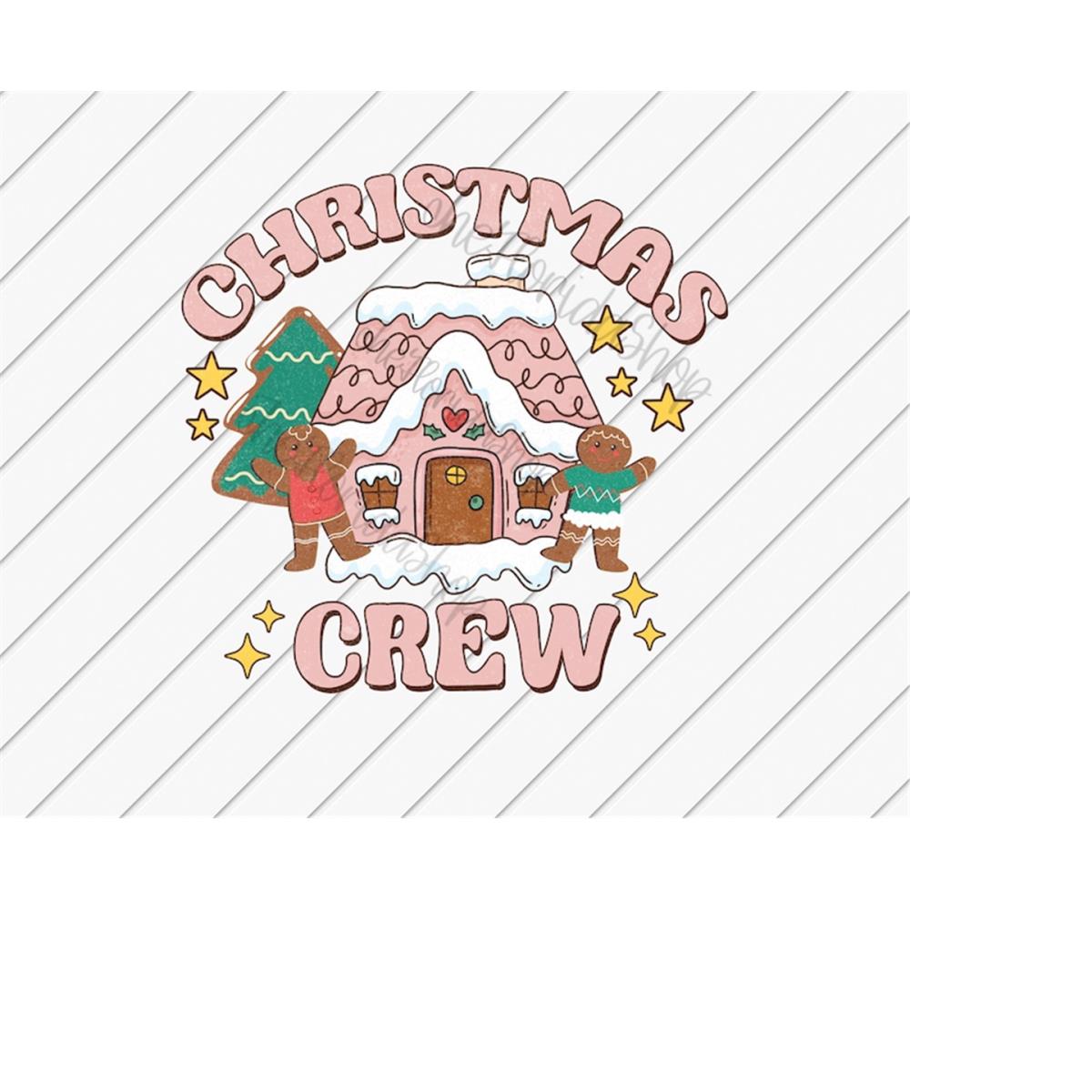 Sublimation Designs Downloads, Christmas Crew, Gingerbread H | Inspire ...