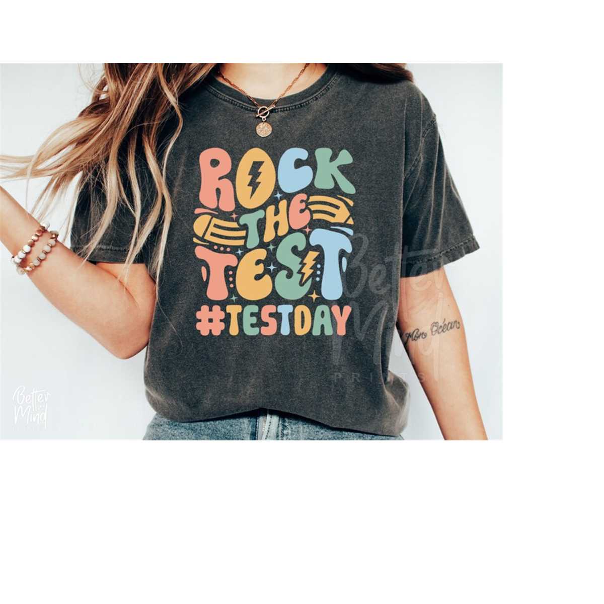 Rock the Test SVG, Testing Svg, Positive Svg, Testing Squad | Inspire ...