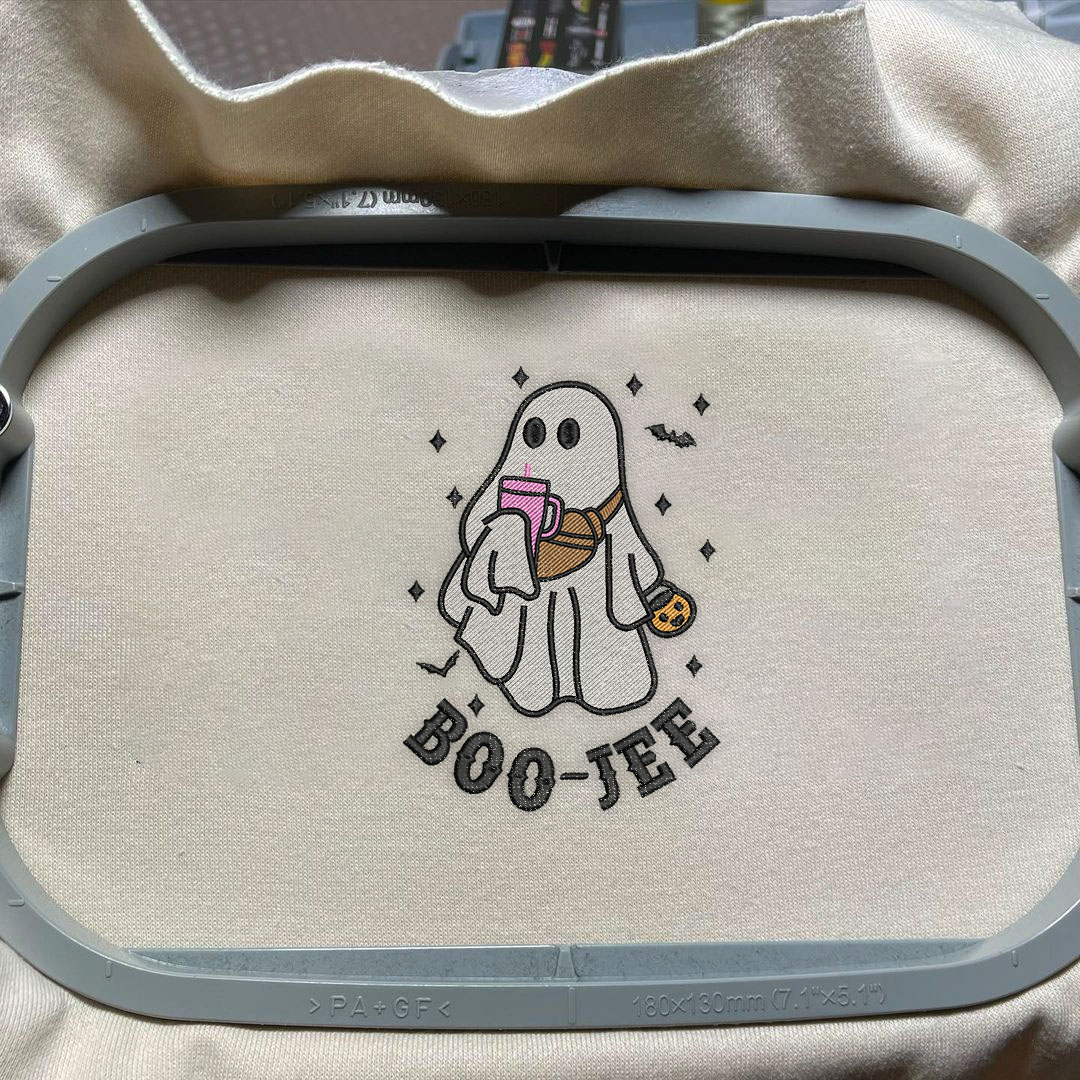 Boo-Jee Embroidery Design, Spooky Halloween Embroidery Machi | Inspire ...