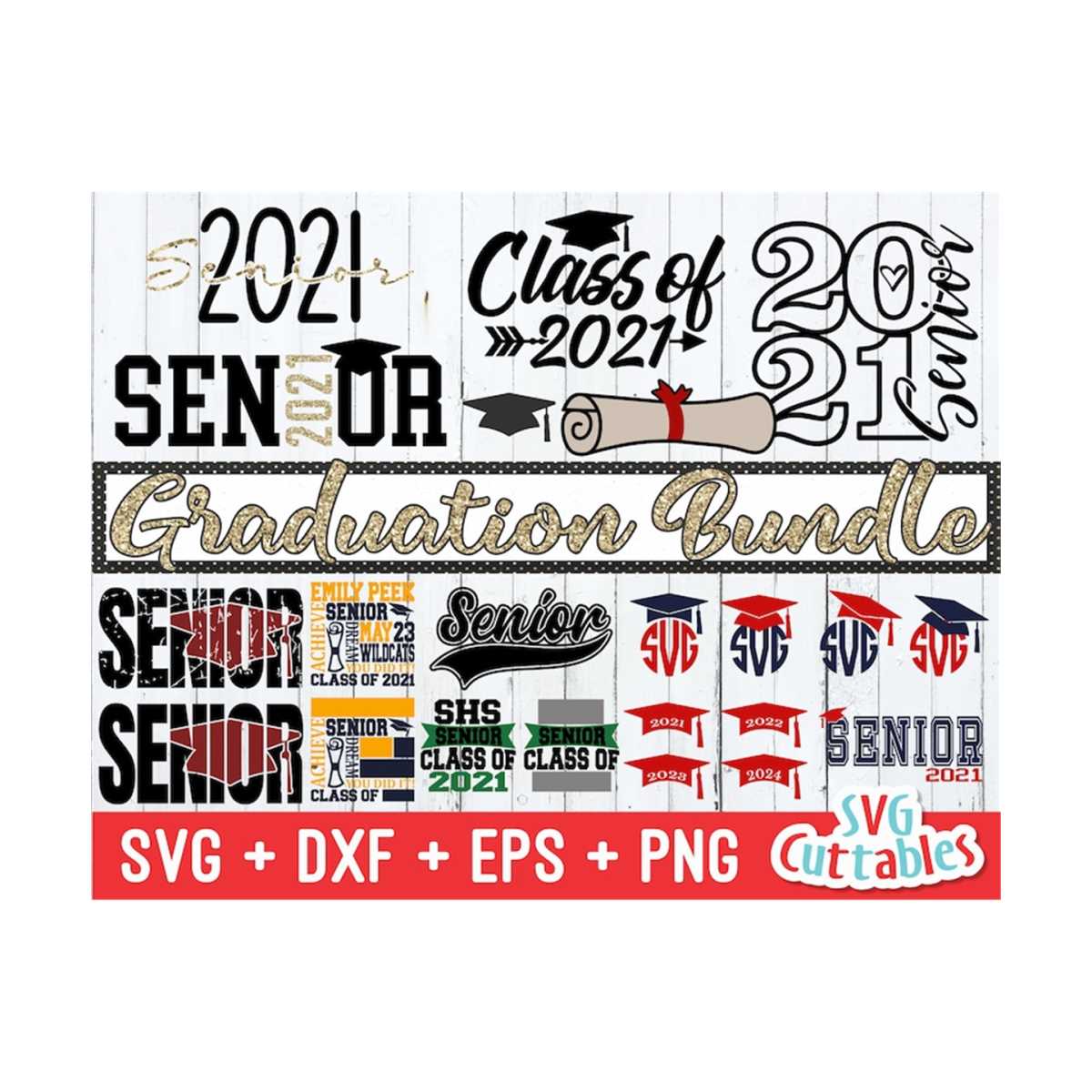 Graduation svg Bundle - Senior svg - Graduation Cut File - | Inspire Uplift