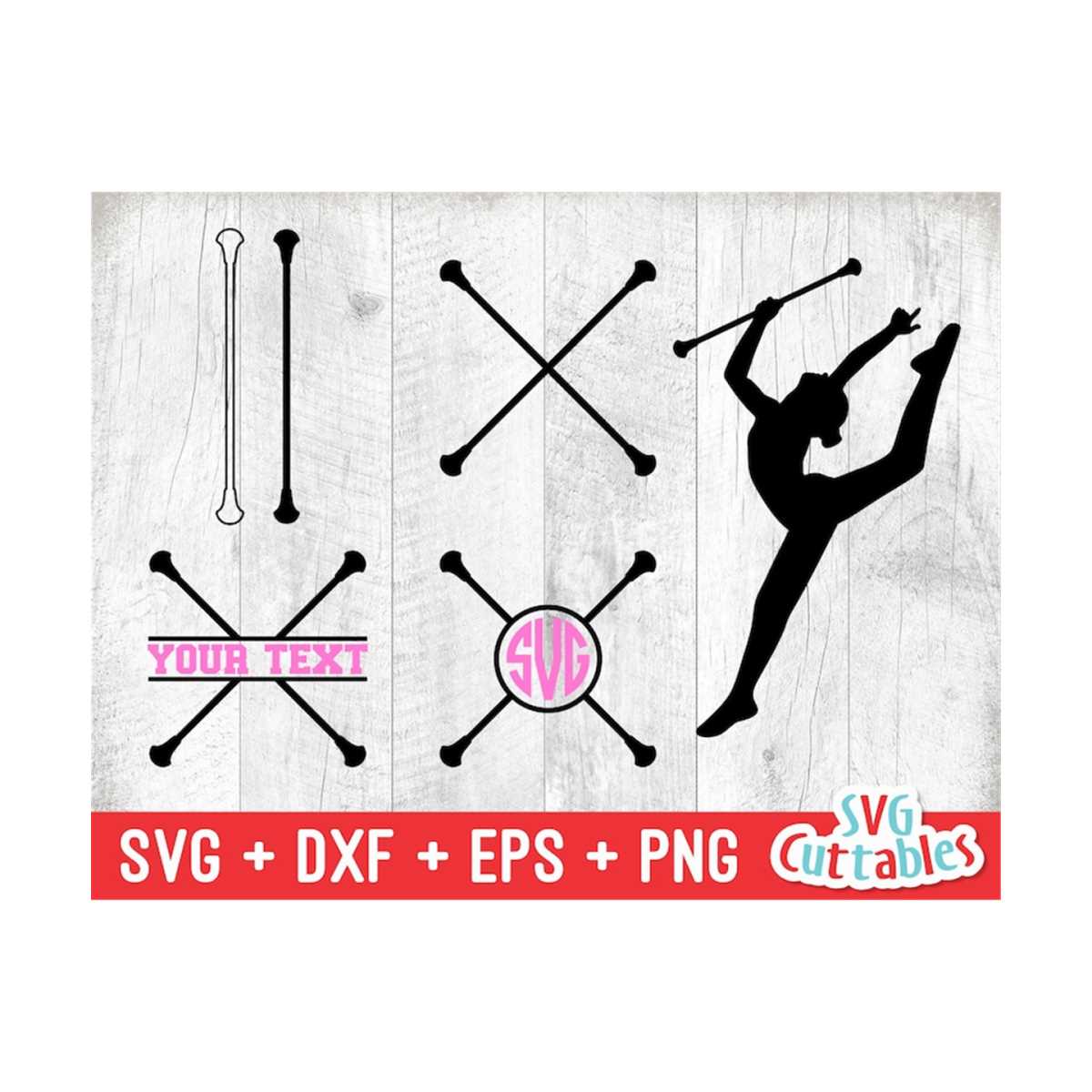 Baton Twirling svg - Majorette Cut File - svg - eps - dxf - - Inspire ...
