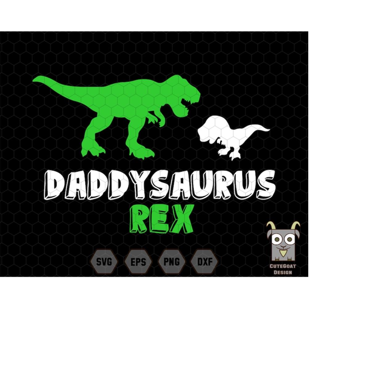 Daddysaurus Svg, Daddy Svg, Dad Dinosaur Svg, Trex Svg, Funn - Inspire ...