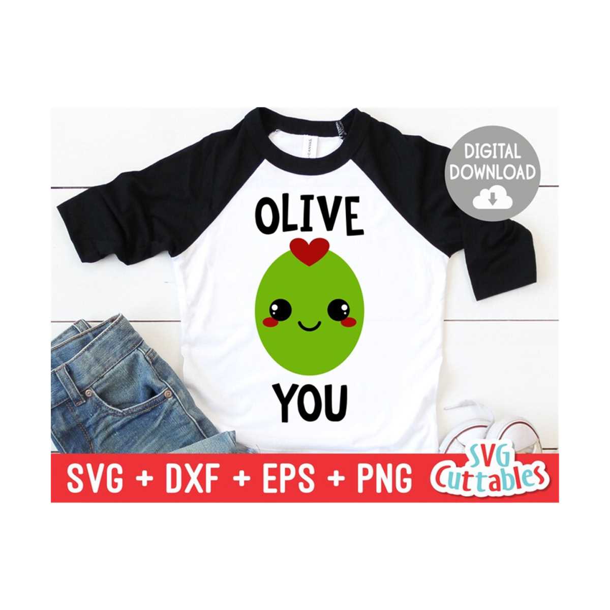 Olive You svg - Valentines - Valentine's Day svg - dxf - eps | Inspire ...