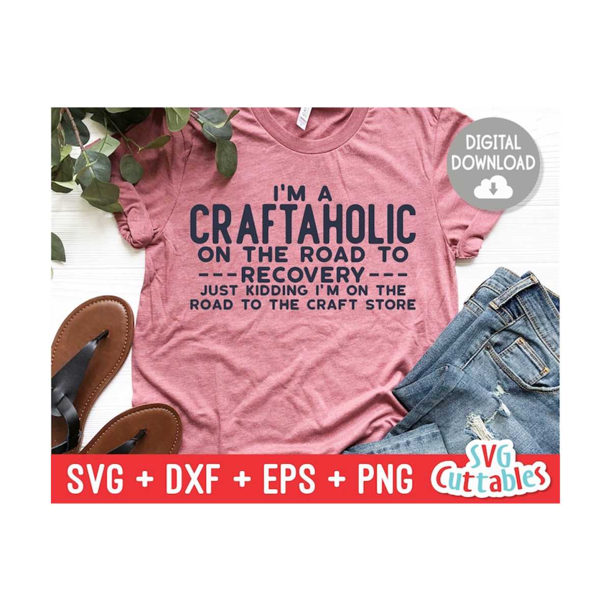 I'm a Craftaholic svg - Crafting Cut File - svg - dxf - eps - Inspire ...