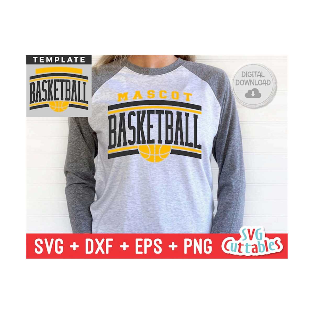 Basketball SVG - Basketball Cut File - Template 0051 - svg - | Inspire ...