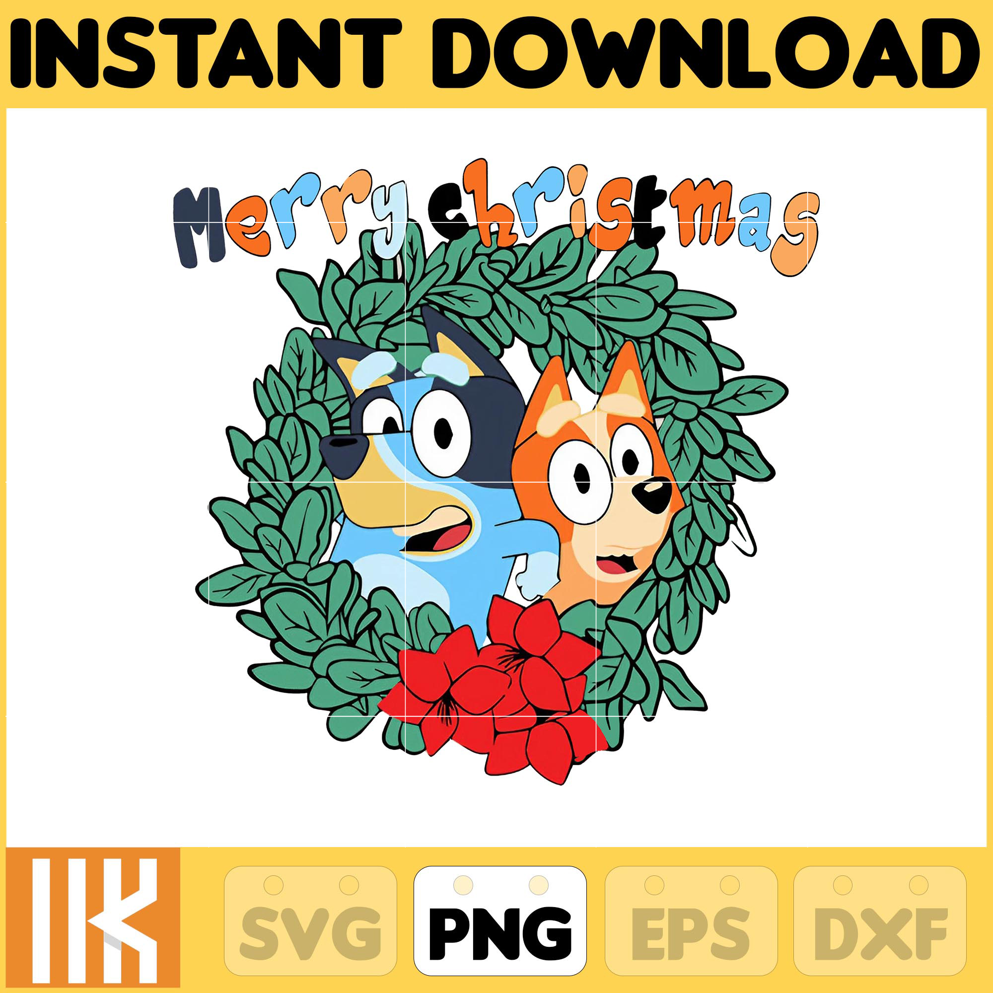 Bluey Christmas Png, Bluey Family Christmas Png, Christmas M | Inspire ...