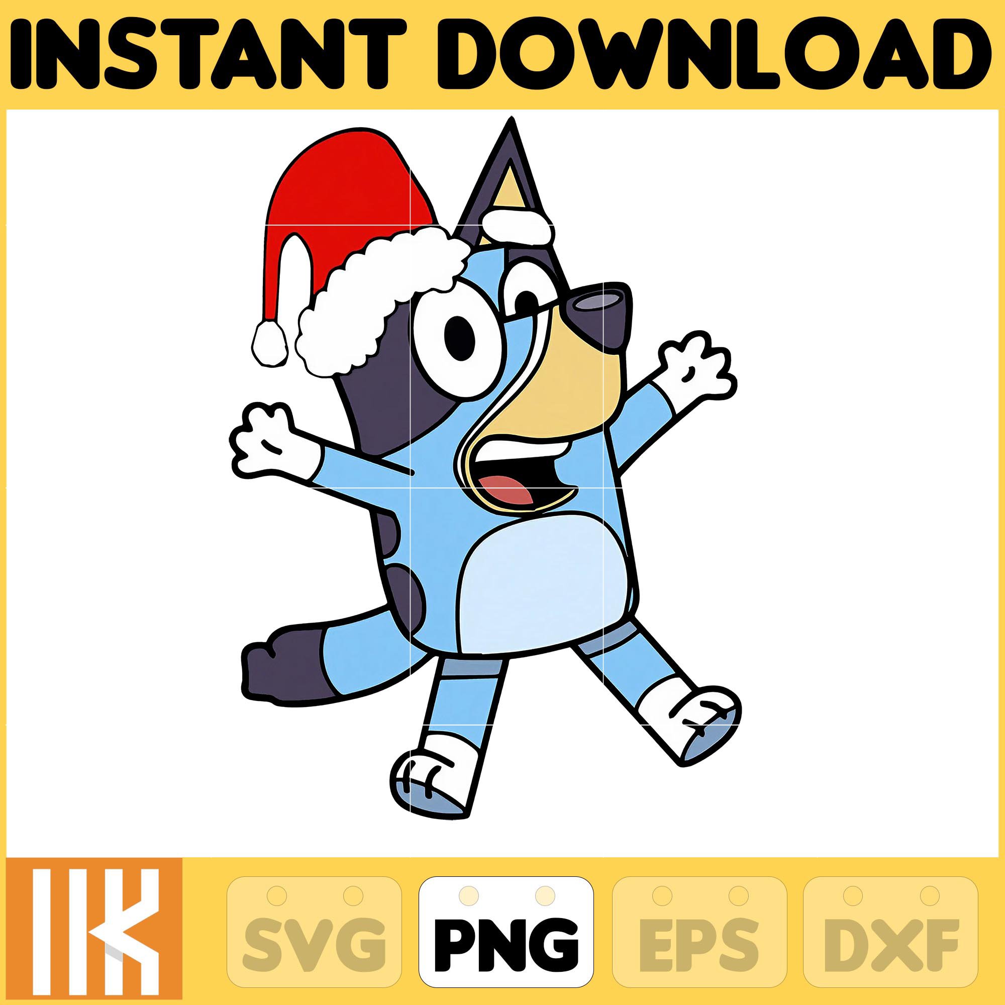 Bluey Christmas Png, Bluey Family Christmas Png, Christmas M - Inspire ...