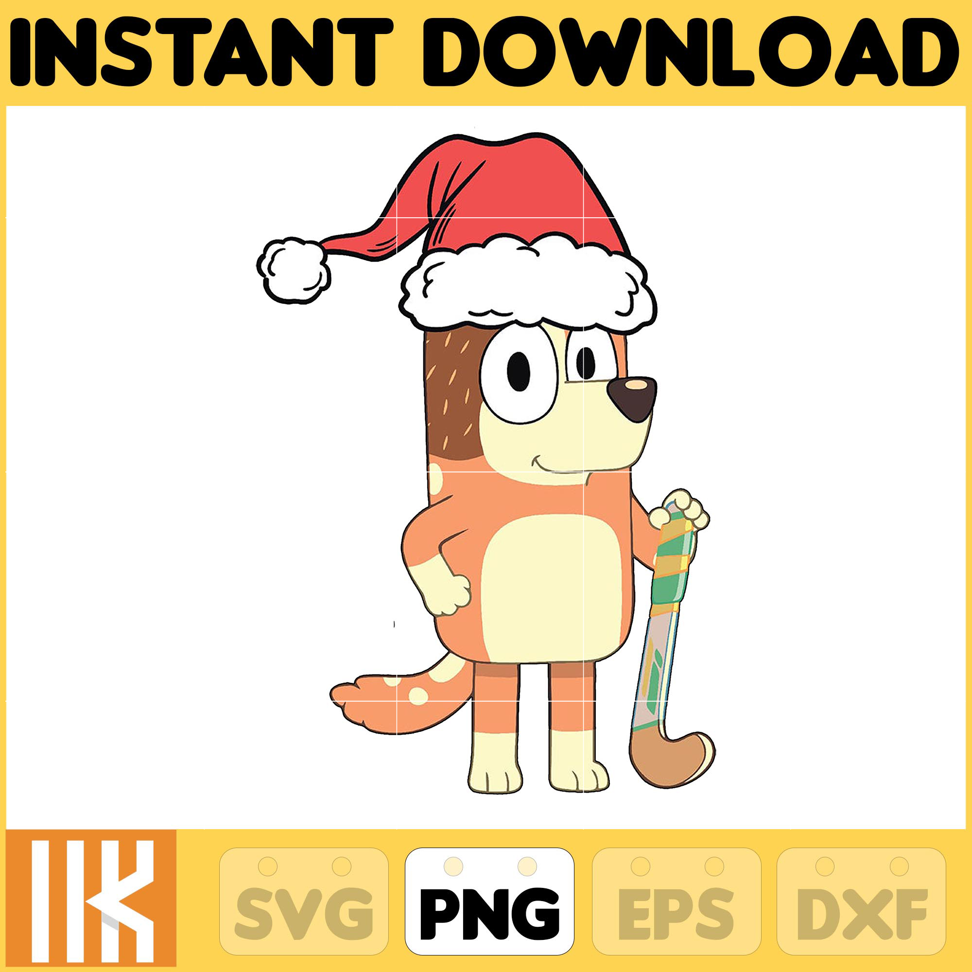 Bluey Christmas Png, Bluey Family Christmas Png, Christmas M - Inspire ...
