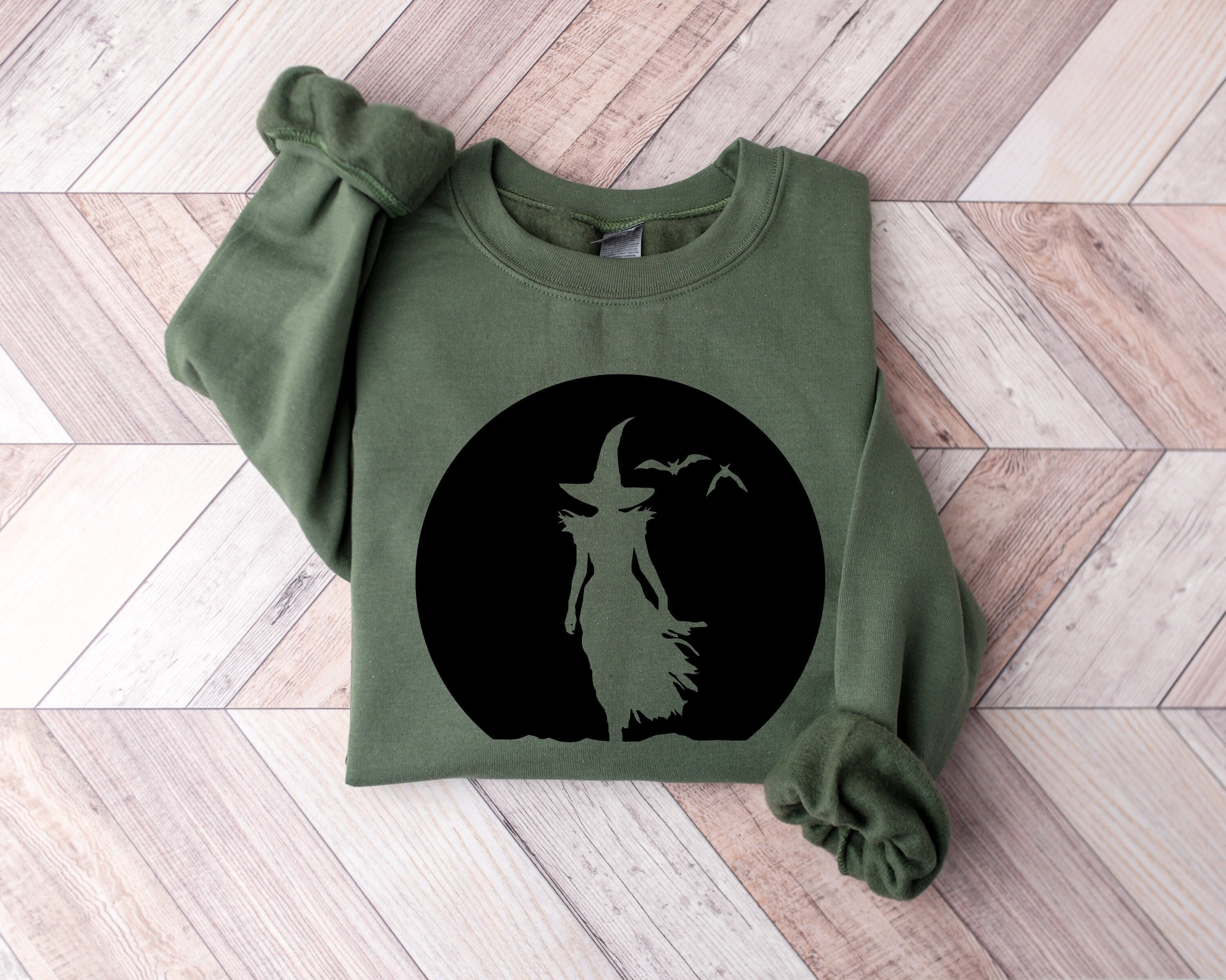 Witch Moon Sweater, Halloween Witch Sweatshirt, Aesthetic Sa | Inspire ...