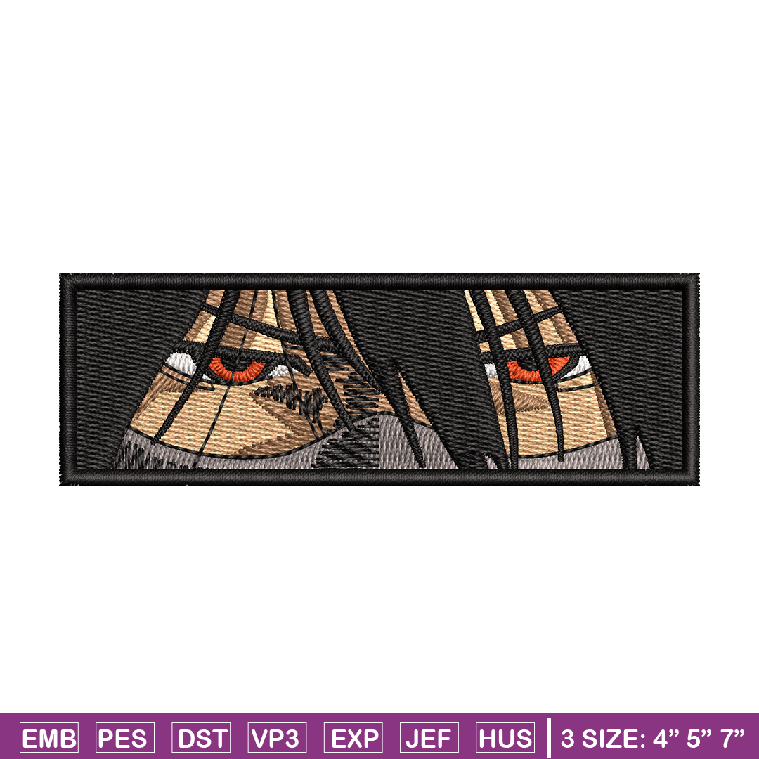 Mugetsu Eyes embroidery design, Bleach embroidery, Anime des - Inspire ...