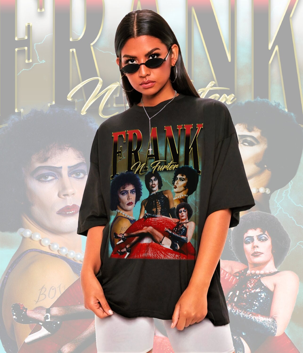 Retro Frank N Furter Shirt -Frank N Furter Tshirt,Frank N Fu | Inspire ...