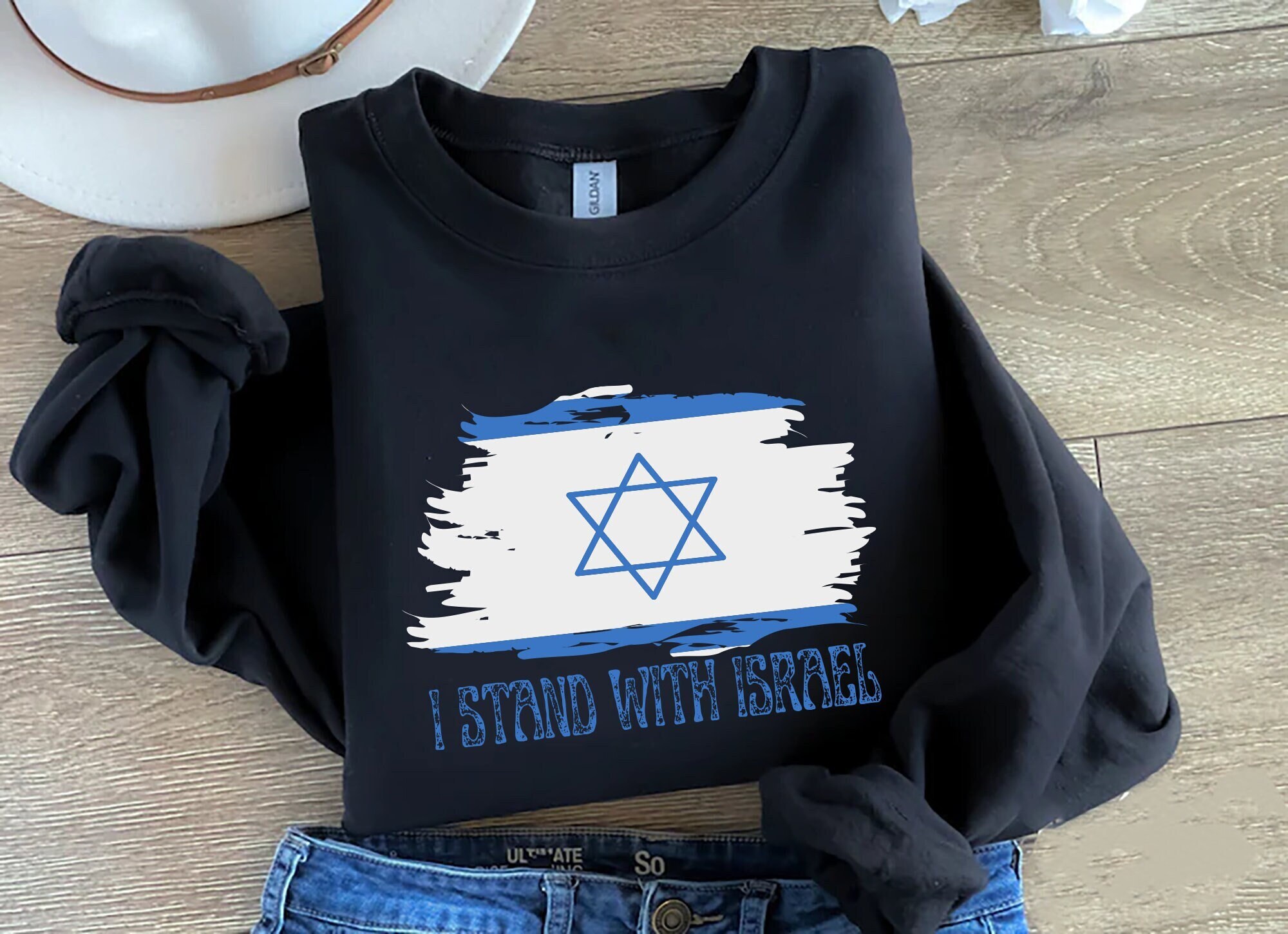 I Stand with Israel T-Shirt, Support Israel Shirt, Peace in - Inspire ...