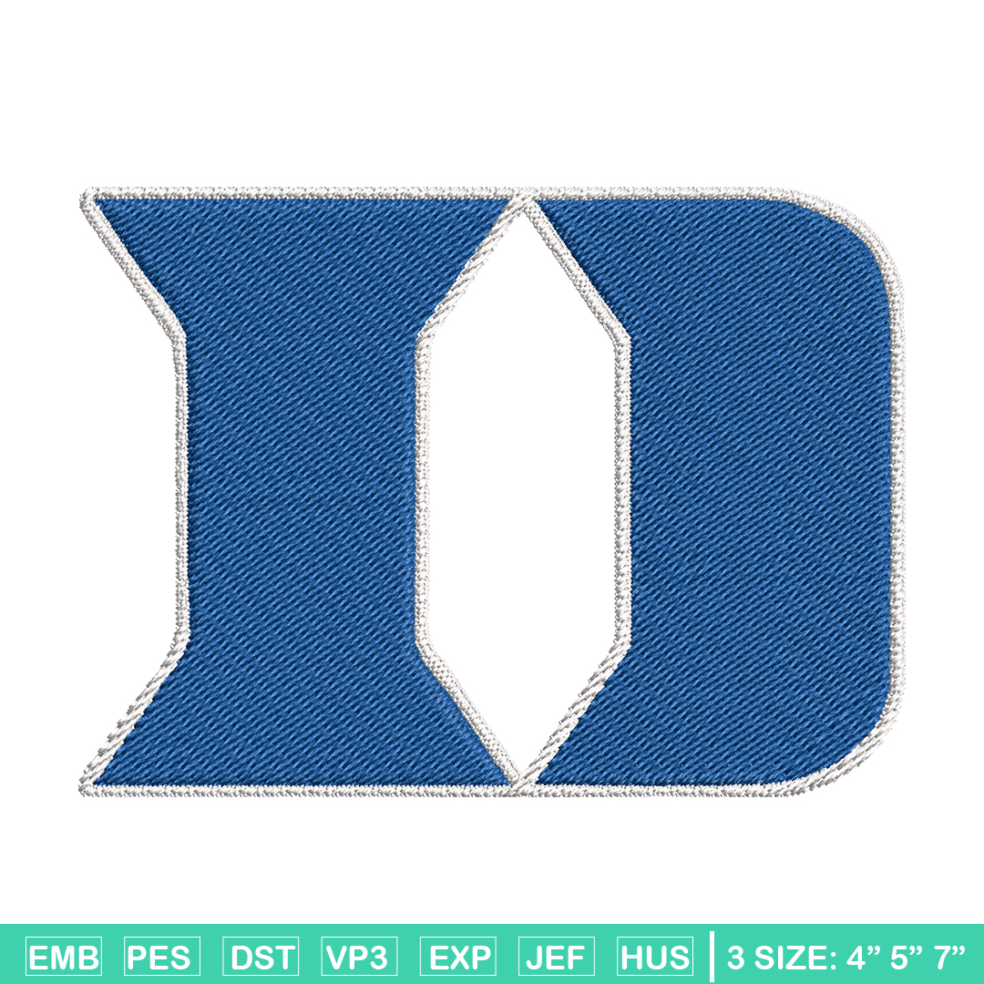 Duke Blue Devils embroidery, Duke Blue Devils embroidery, Fo | Inspire ...