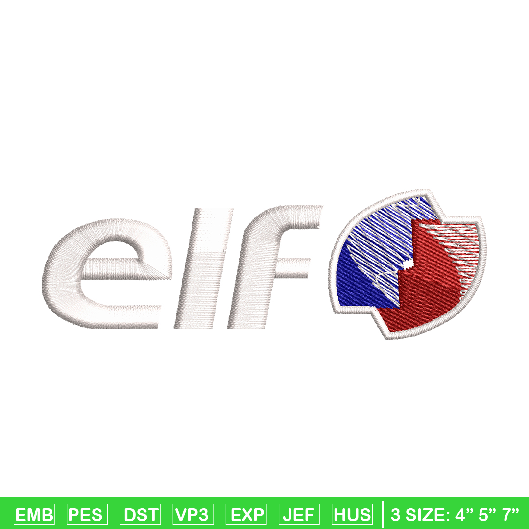 Eif logo embroidery design, Eif logo embroidery, logo design | Inspire ...