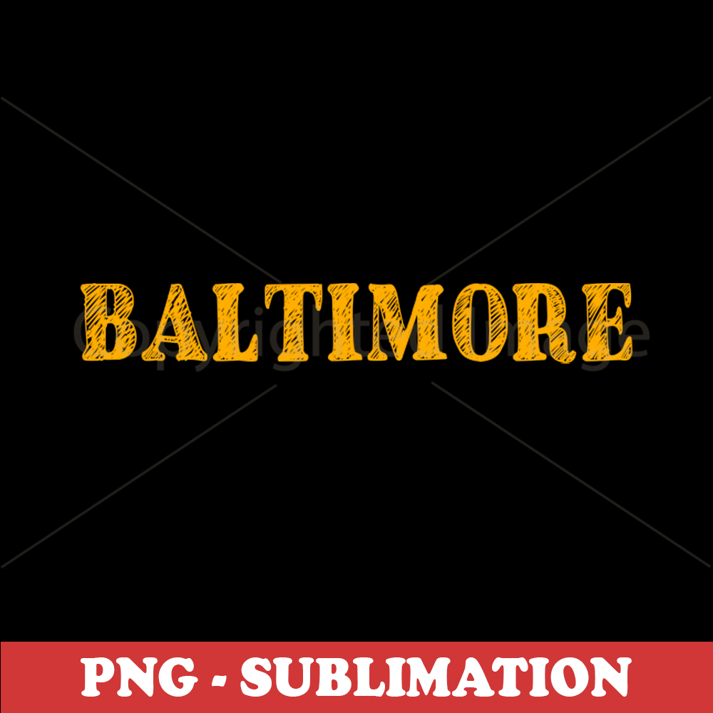 Baltimore Skyline - Stunning PNG Digital Download - Create G | Inspire ...