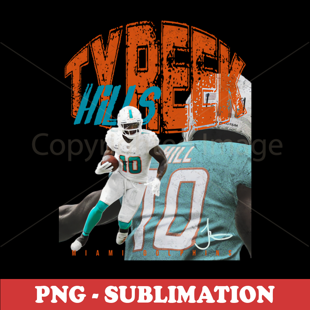 Tyreek Hill - Lightning Speed - High-Resolution Sublimation | Inspire ...