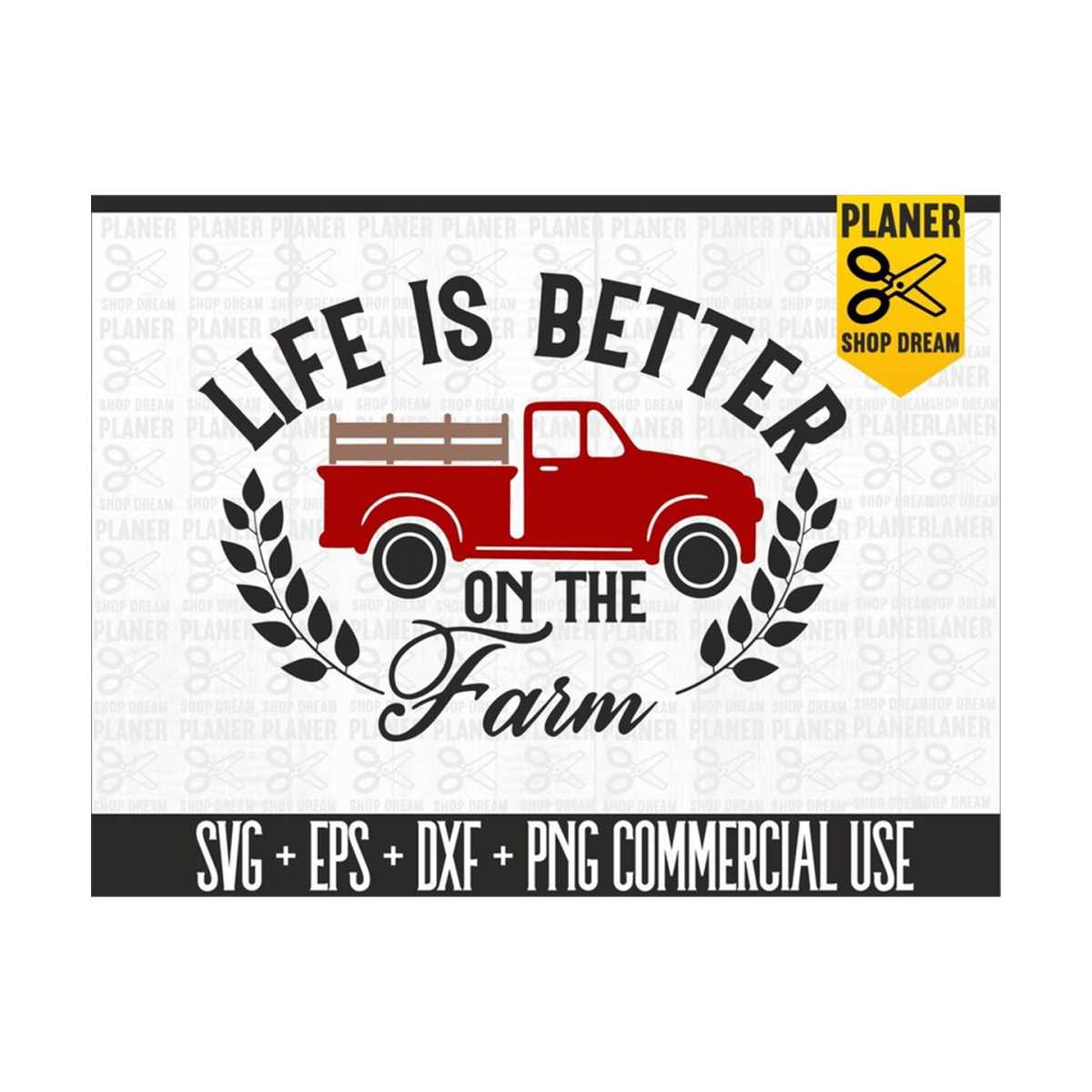 Farm SVG Design,Life is Better on the Farm SVG Saying,Farm L | Inspire ...