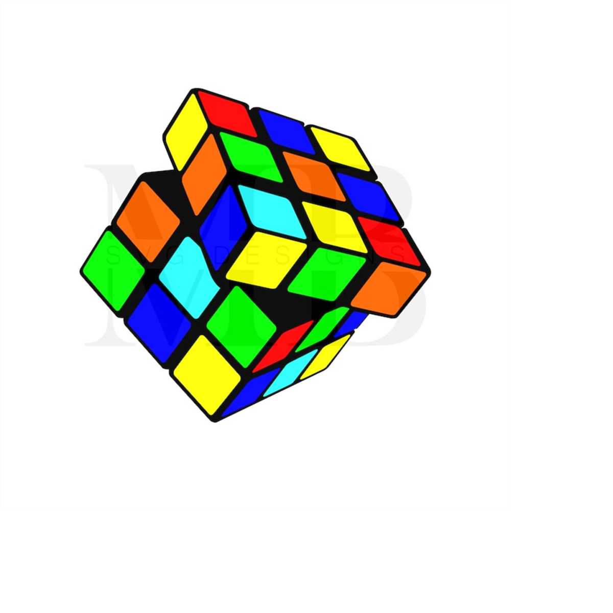Rubiks Cube SVG File, Rubiks Cube Cricut SVG, Iron On, Digit - Inspire ...