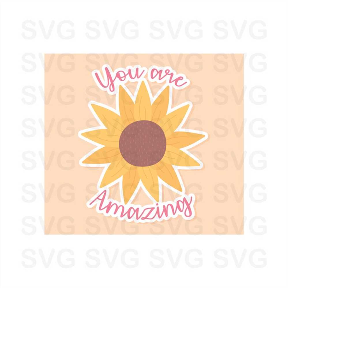 You are amazing sticker, svg, high resolution png, digital d - Inspire ...