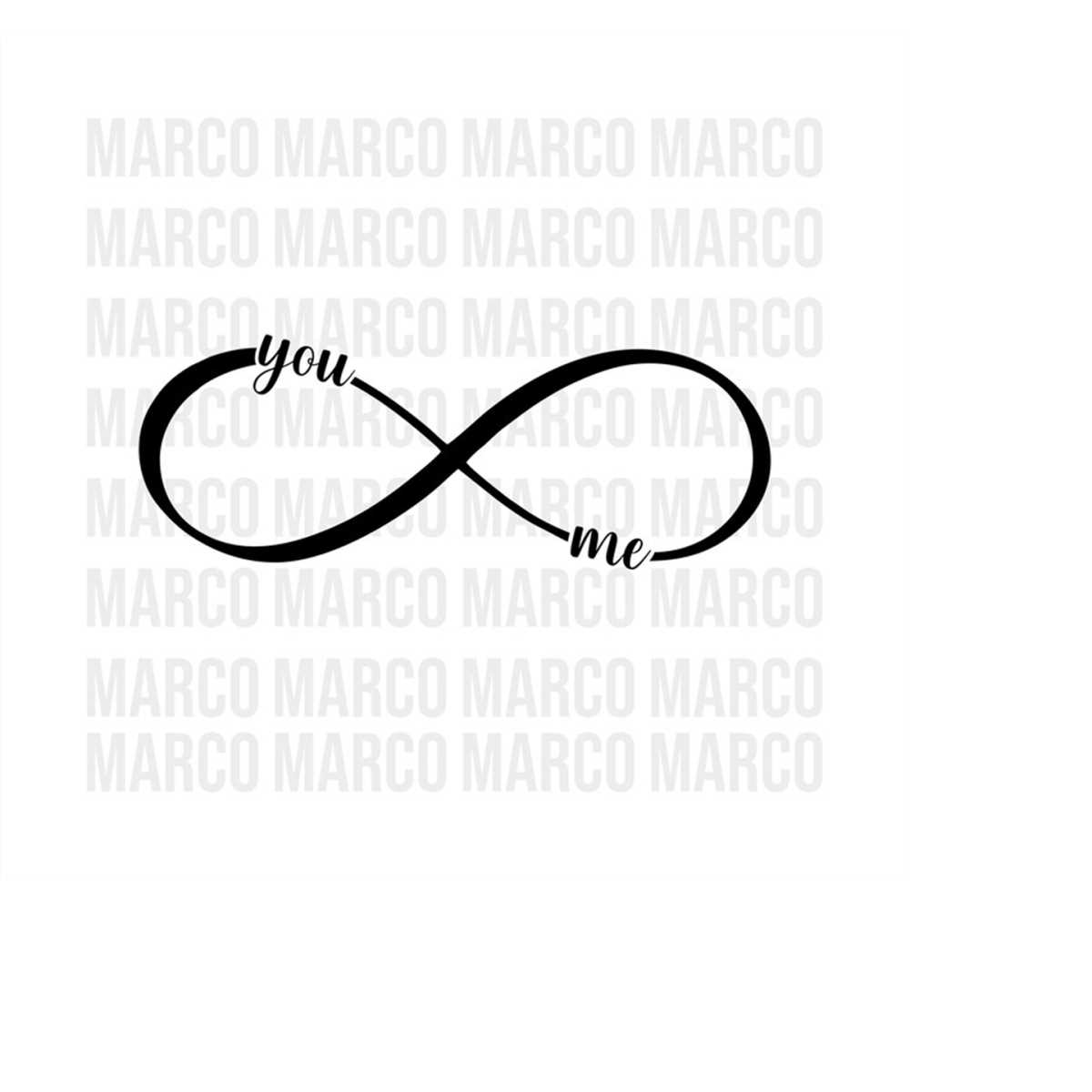 You & Me Infinity Svg, Infinity Symbol Svg, Love Svg, Togeth - Inspire ...