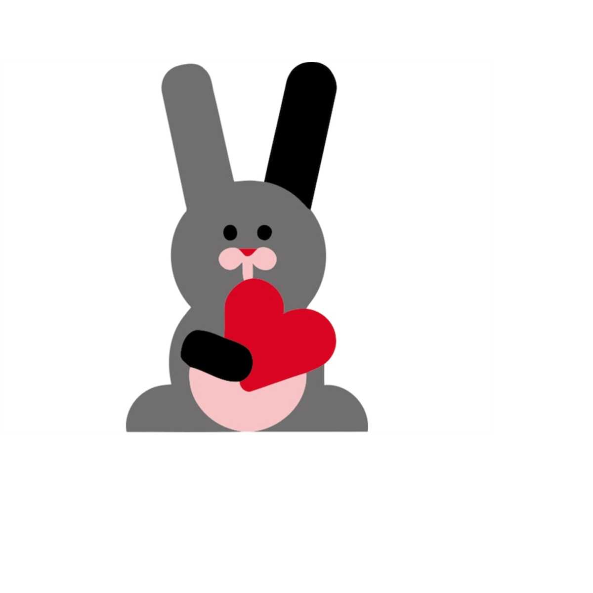 Valentine Bunny Engraving Svg, Valentine Bunny Download, Val - Inspire ...