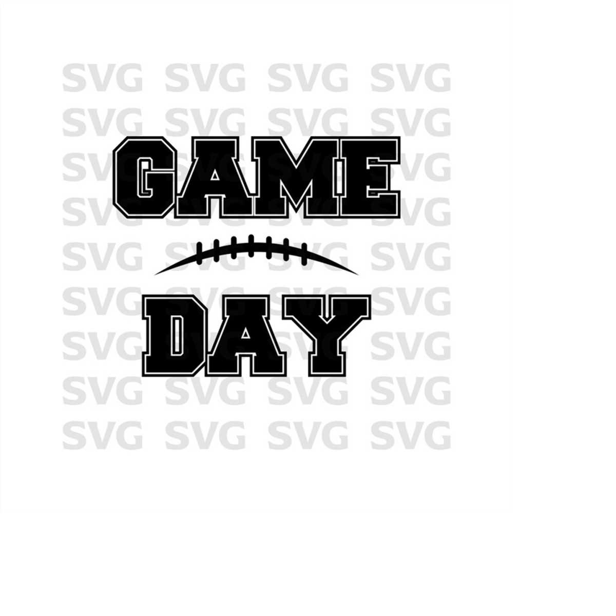 Game Day Svg, Football SVG, High School Football SVG, Colleg - Inspire ...