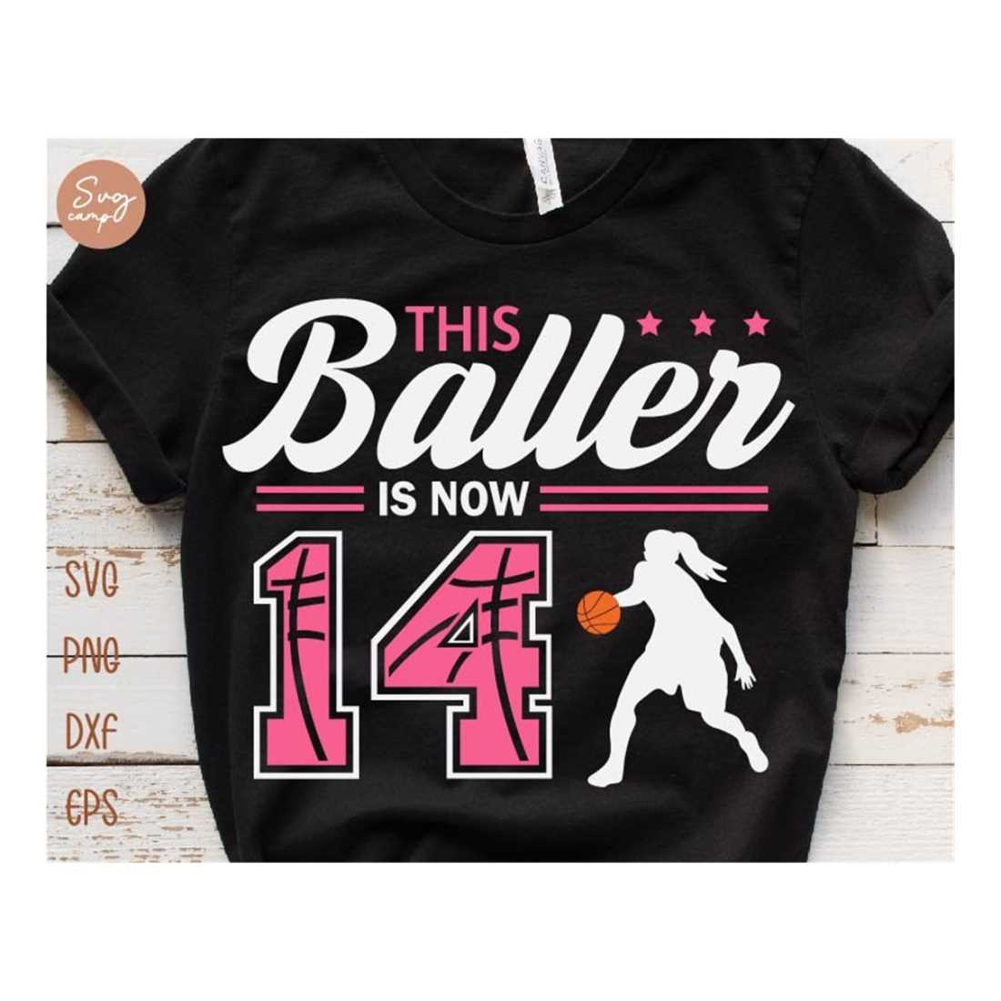 This Baller is Now 14 Svg, Birthday Girls Basketball Svg, 14 | Inspire ...