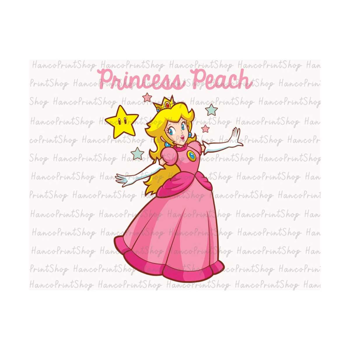 Retro Princess PNG, Peach Png, Princess Png, Magical Kingdom | Inspire ...