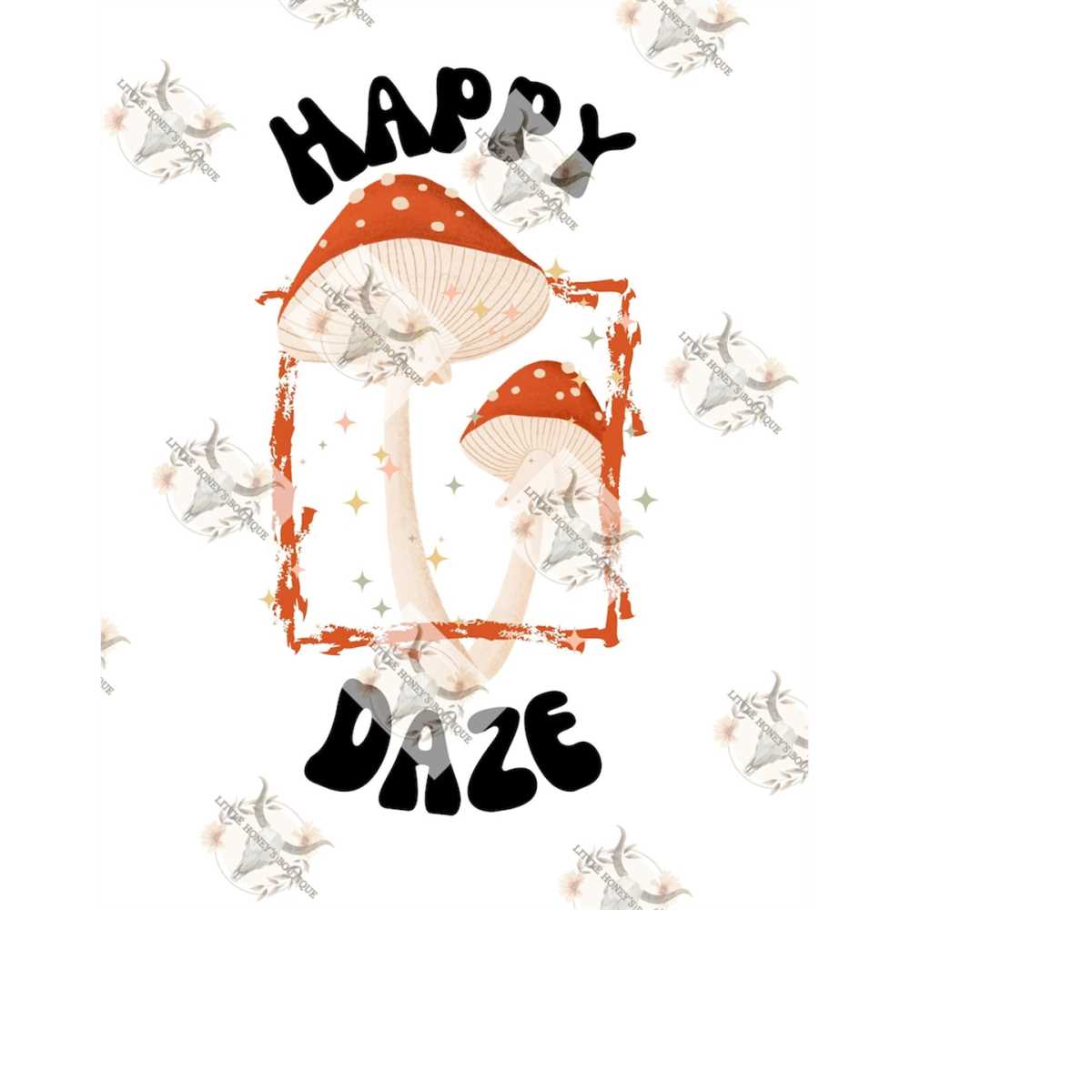 Happy daze png, happy days png, retro png - Inspire Uplift