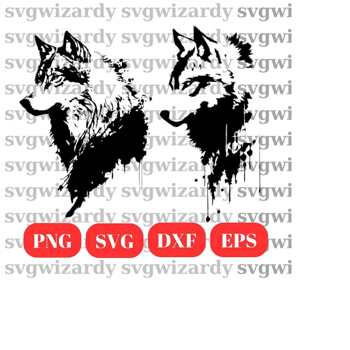 Wolf Svg File, Wolf Png File, Tshirt Design, Digital Downloa | Inspire ...