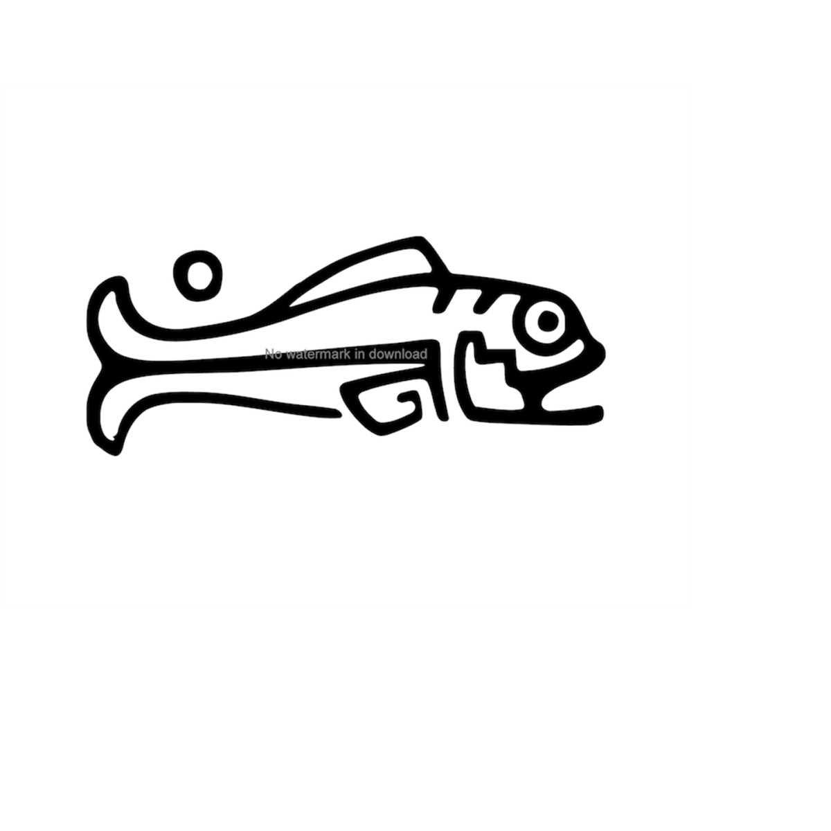 Aztec Fish Svg Cutting Files, Aztec Fish Image Svg, Aztec Fi - Inspire ...