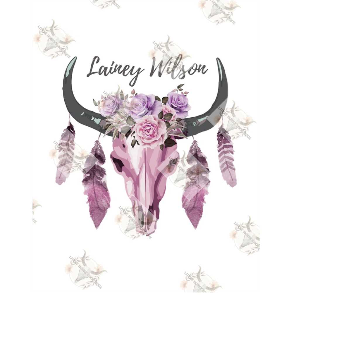Lainey Wilson sublimation png, svg, Lainey, cow skull, rusti | Inspire ...