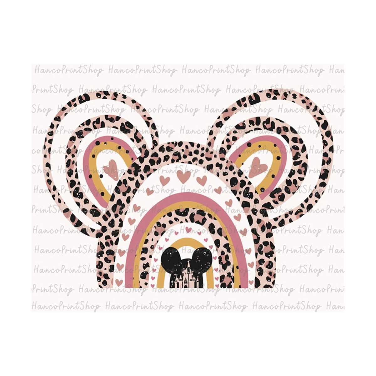 Leopard Rainbow Mouse Head Png, Magical Kingdom Png, Family | Inspire ...