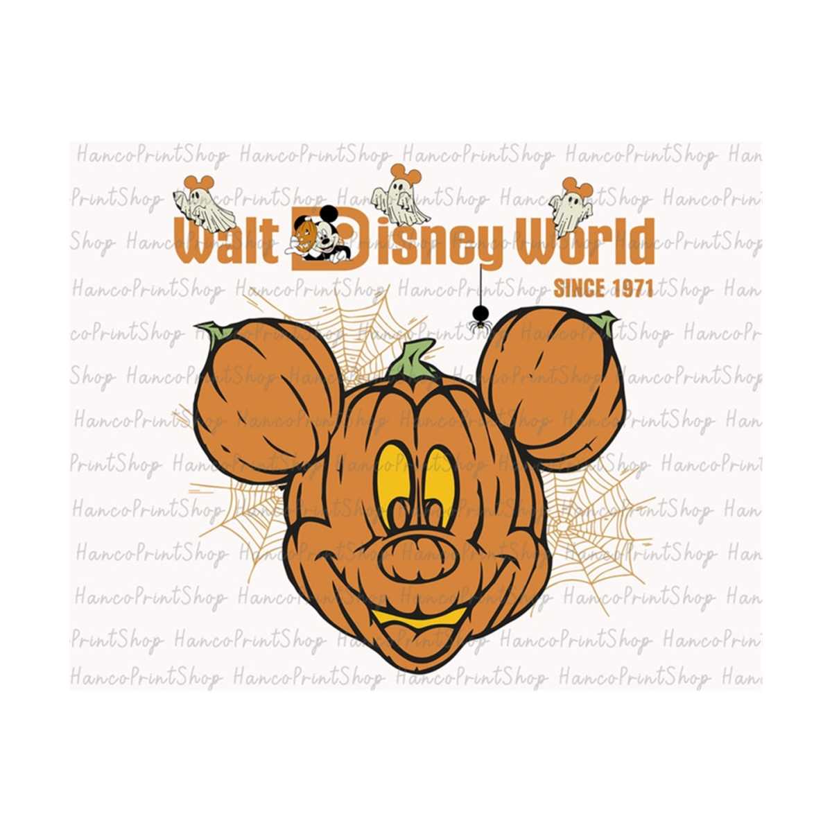Halloween Not So Scary PNG, Mouse Pumpkin Png, Mouse Head Pn | Inspire ...
