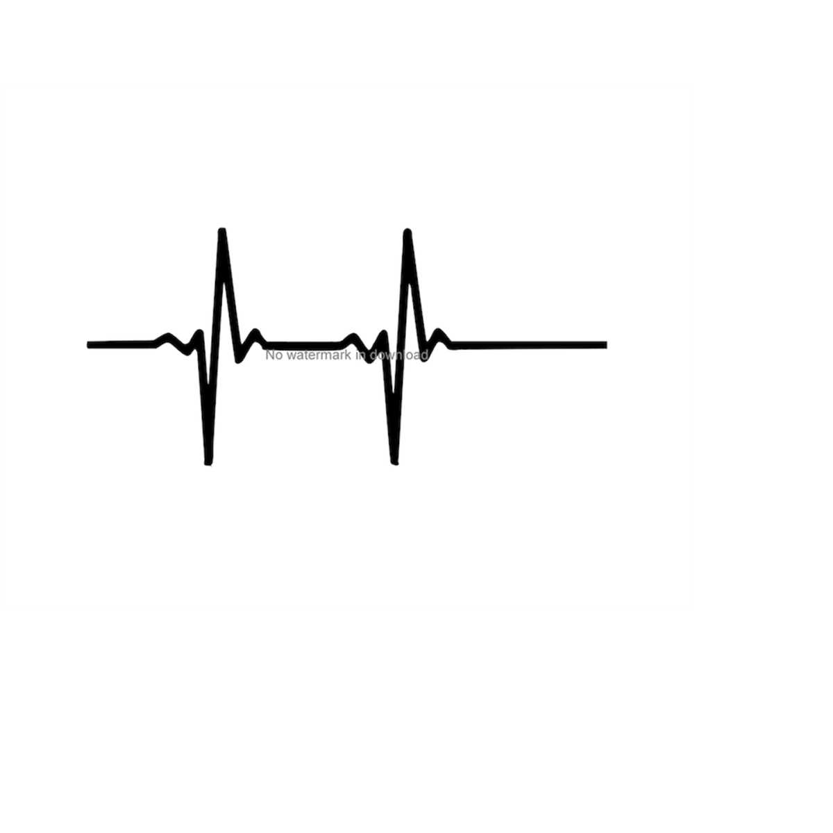 heart ekg svg - Inspire Uplift