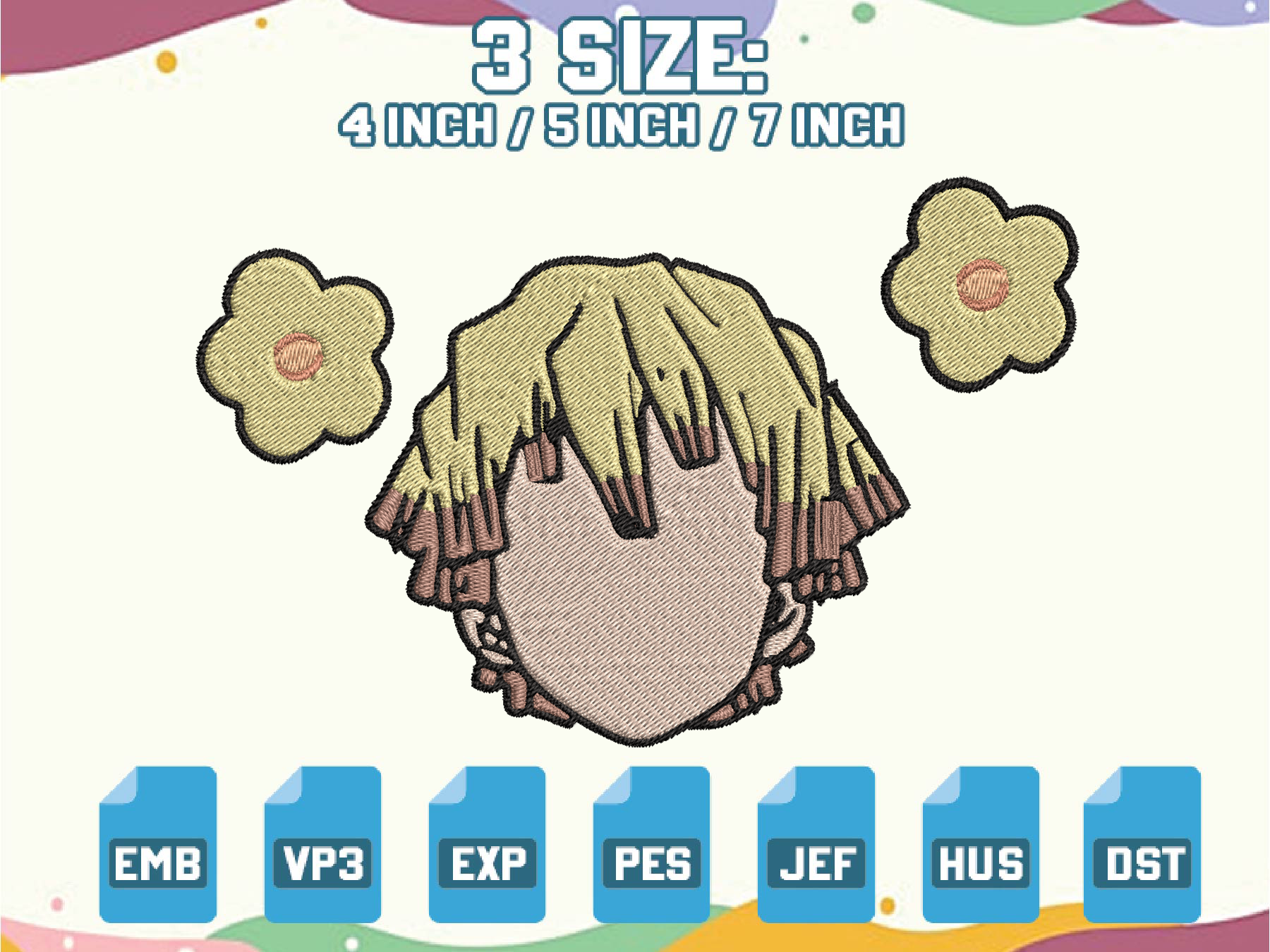 Anime Hero Embroidery, Anime Embroidery Designs, Embroidery | Inspire ...