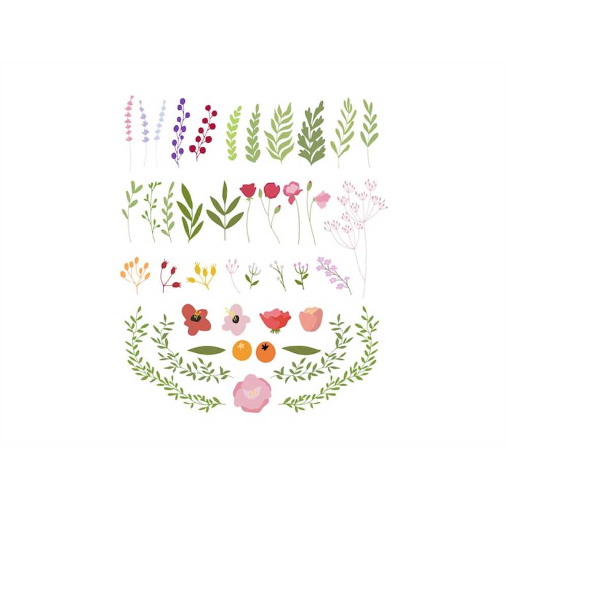 Flower Svg Floral Clipart Silhouette Cutting Flowers Svg Cli - Inspire ...