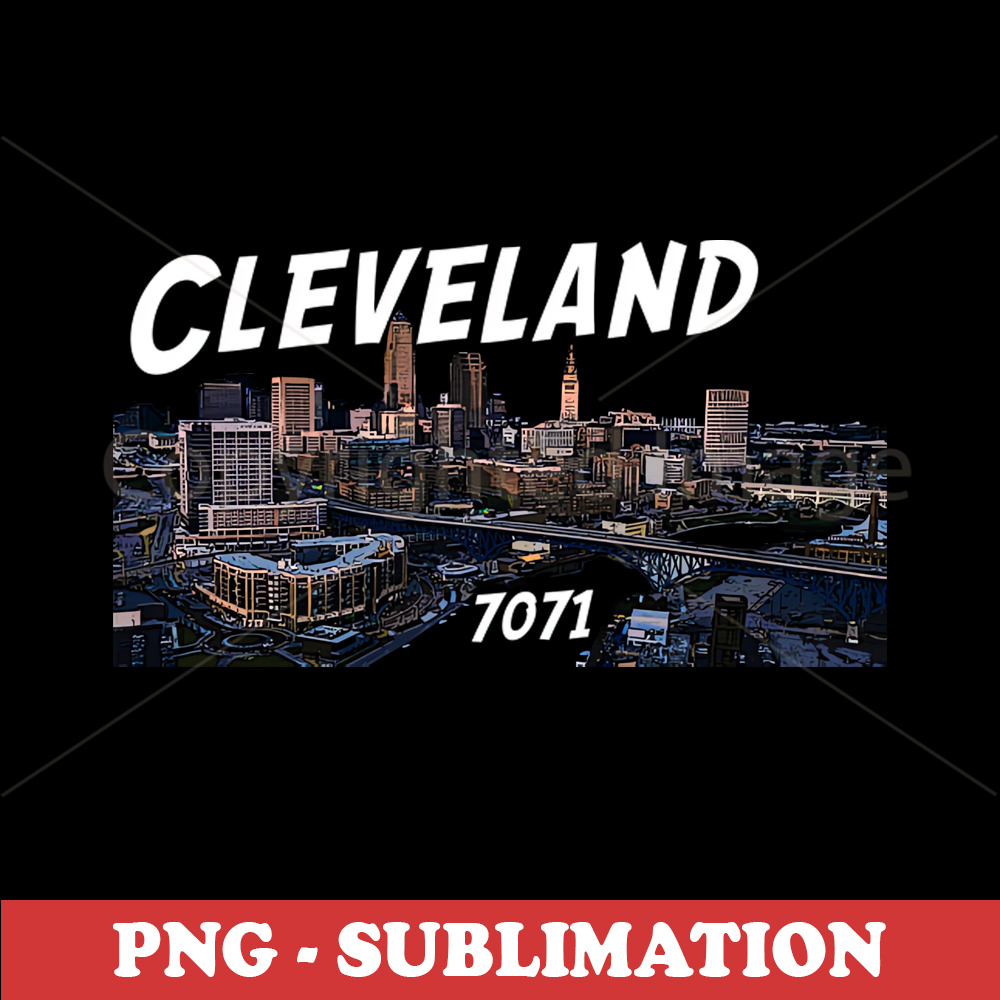 Cleveland Comic Book City - Vibrant PNG Sublimation Artwork | Inspire ...