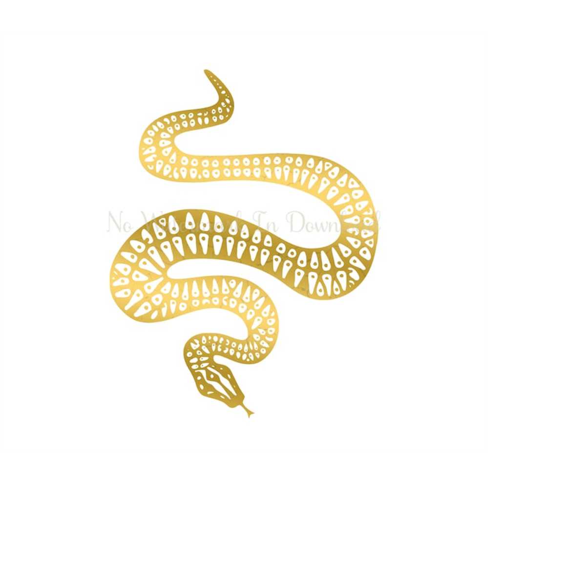 Snake Foil Png, Snake Printable Gold Foil, Snake Foil Label - Inspire ...
