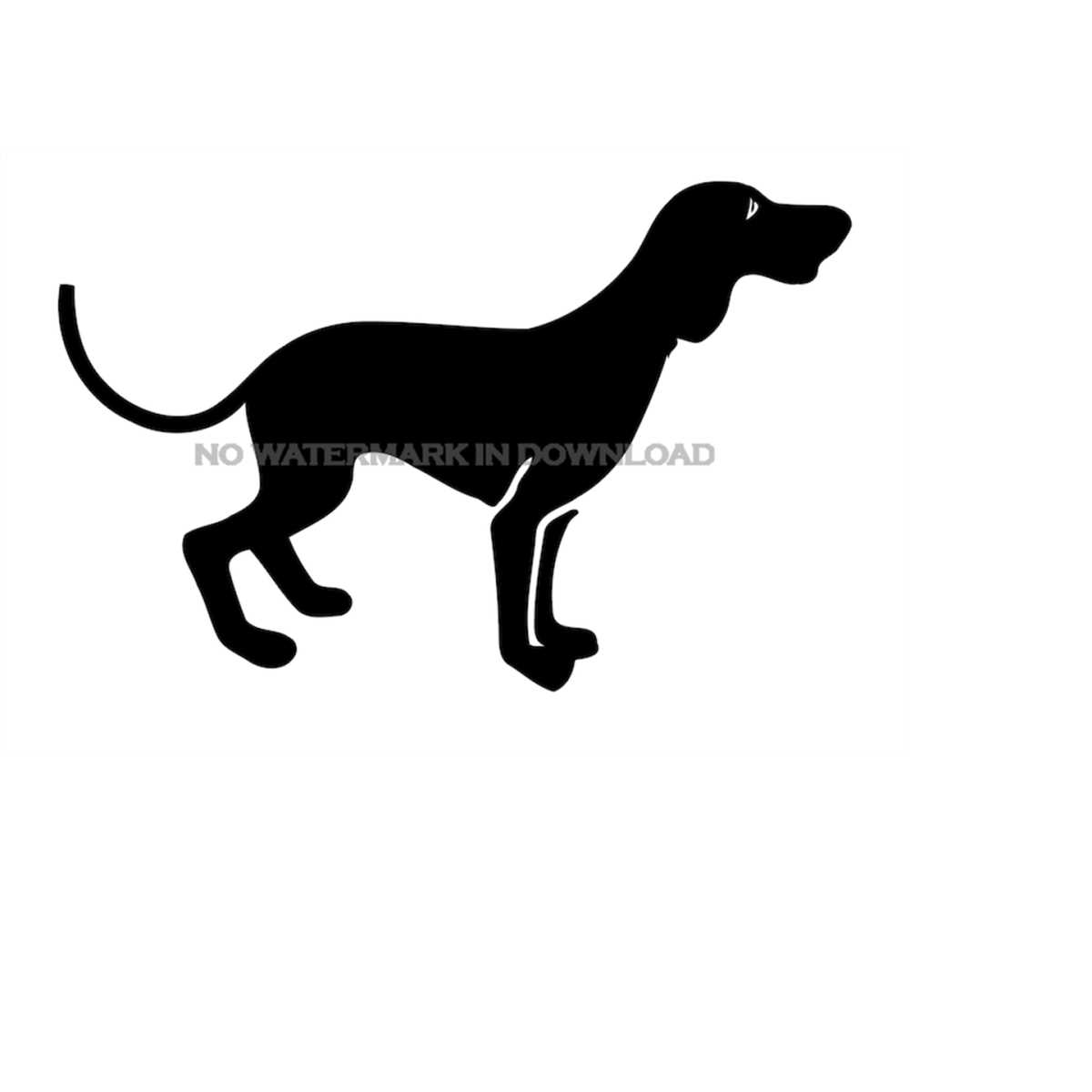 Coonhound Clipart Image Digital, Coonhound Digital Clip Art, - Inspire ...